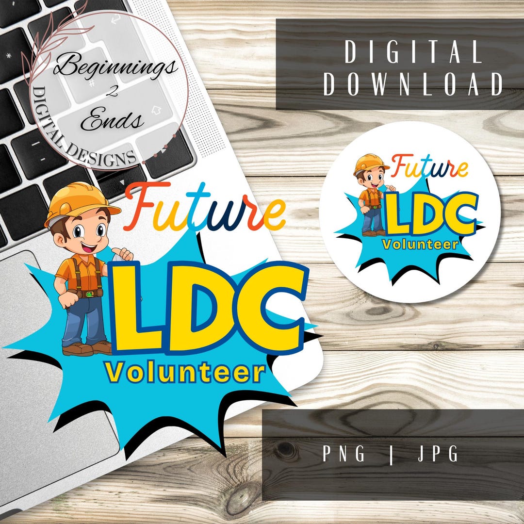 LDC Clipart Graphic | Kids Clipart | PNG Printable Sticker for Tots ...