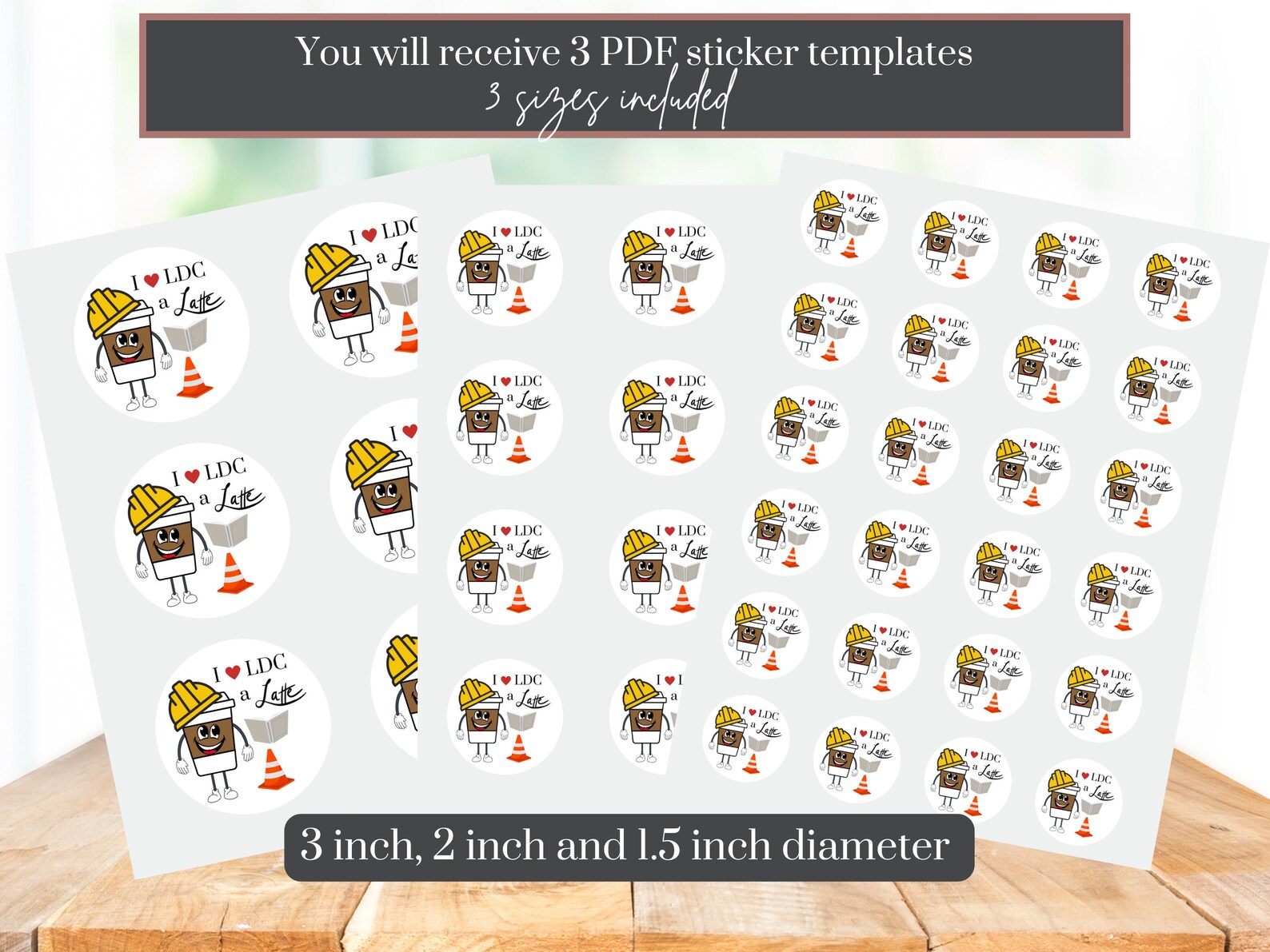 LDC Clipart Kids Clipart LDC Digital Download Printable Stickers for ...