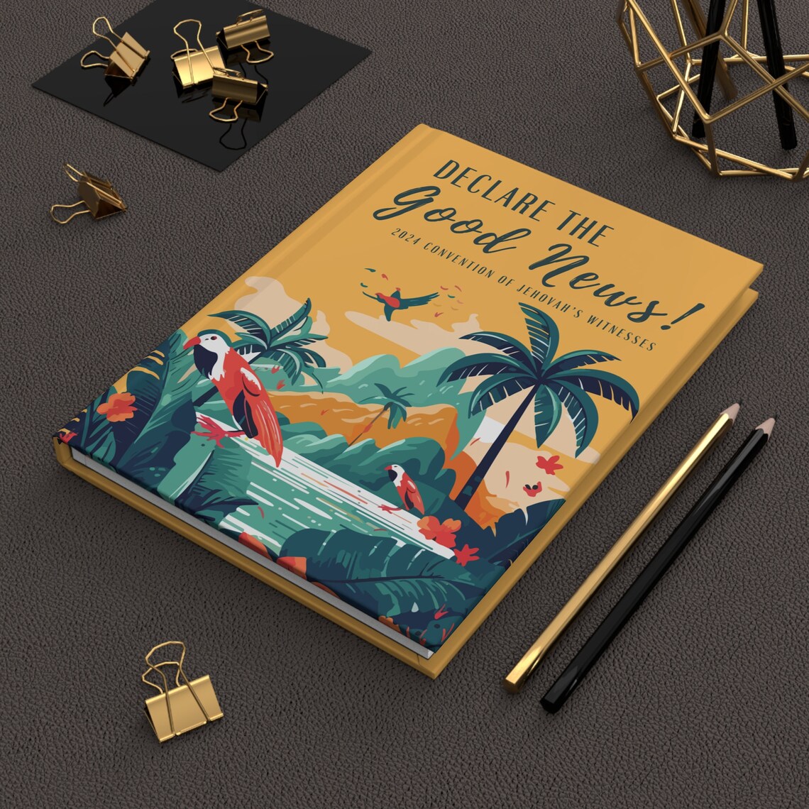 2024 Convention Notebook With Paradise Island Landscape Hardcover and ...