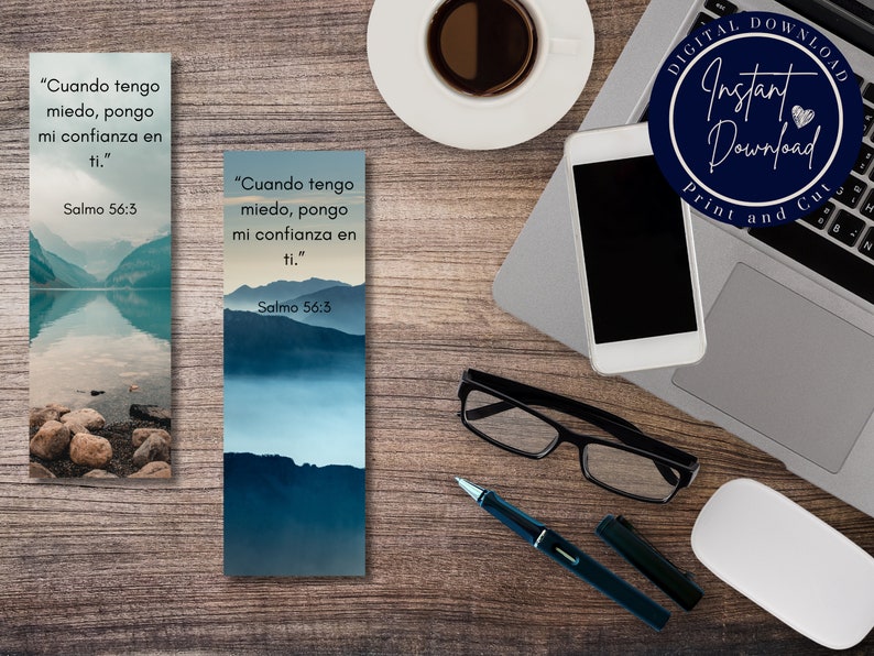 2024 Year Text Spanish Digital Bookmark Printable Bookmark Variety Pack ...