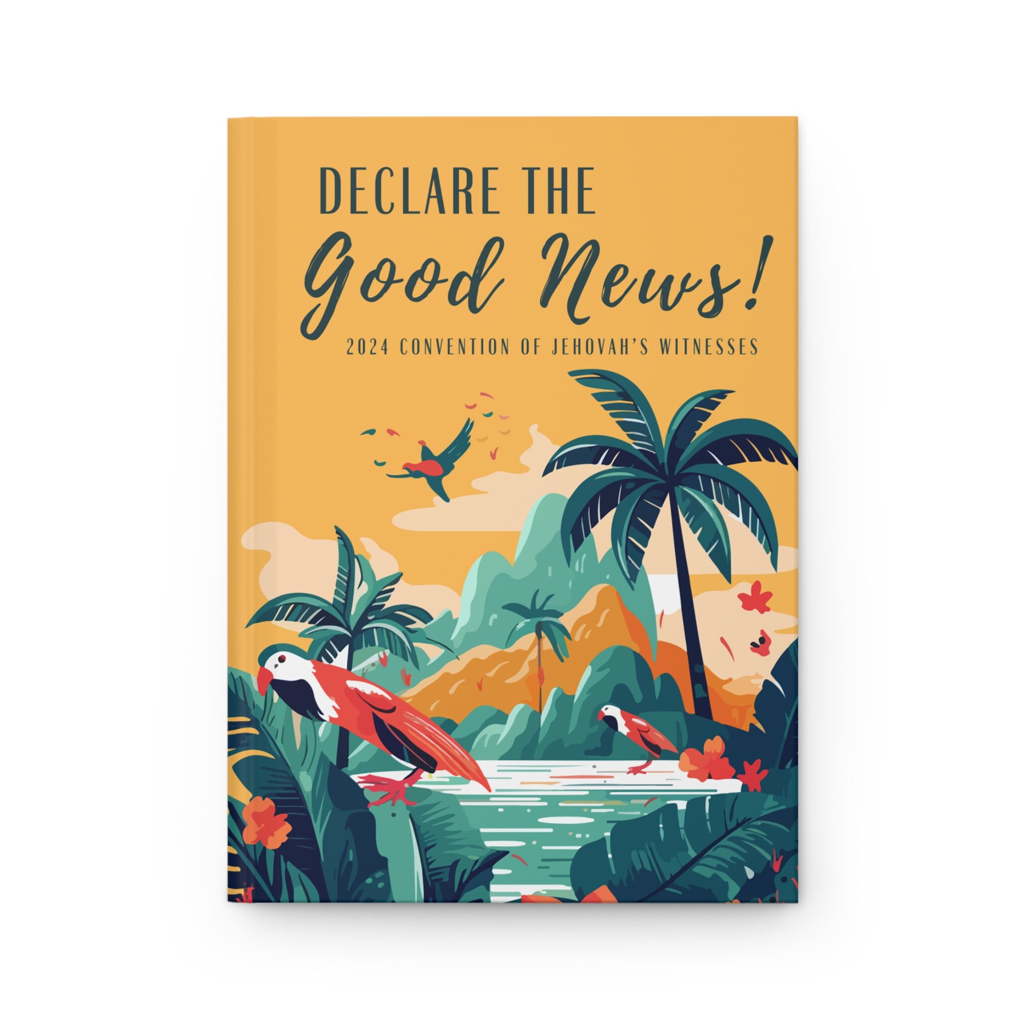 2024 Convention Notebook Paradise Island Landscape Hardcover Journal ...