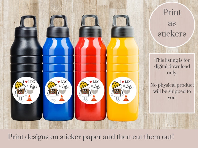 LDC Clipart Kids Clipart LDC Digital Download Printable Stickers for ...