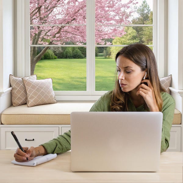 Spring Window Teams Background - Etsy