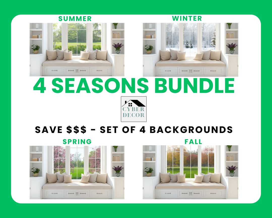 Spring Summer Zoom Background, Virtual Backdrop, Zoom Background Home ...