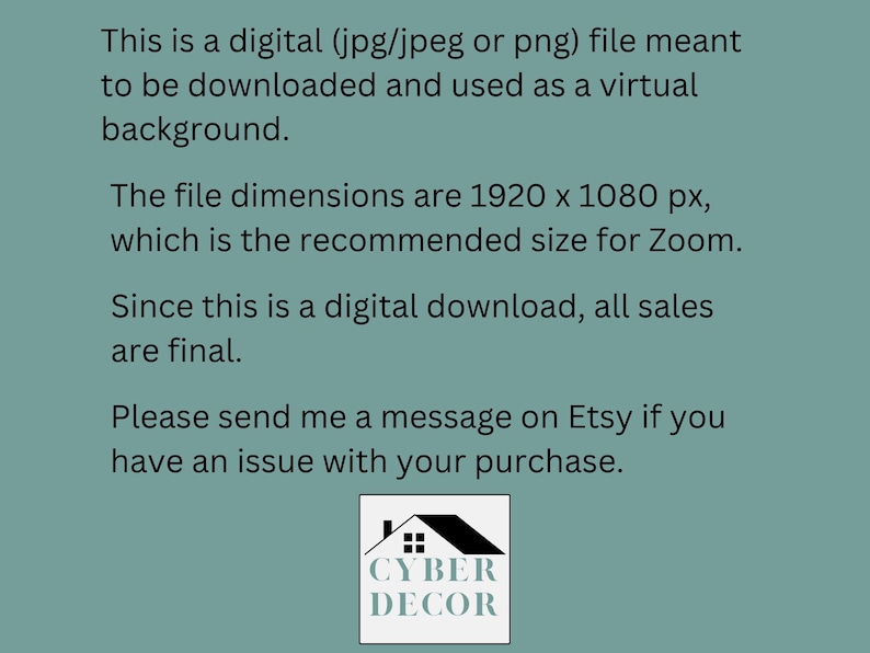 Streaming Backdrop Virtual Background Minimalist Zoom - Etsy