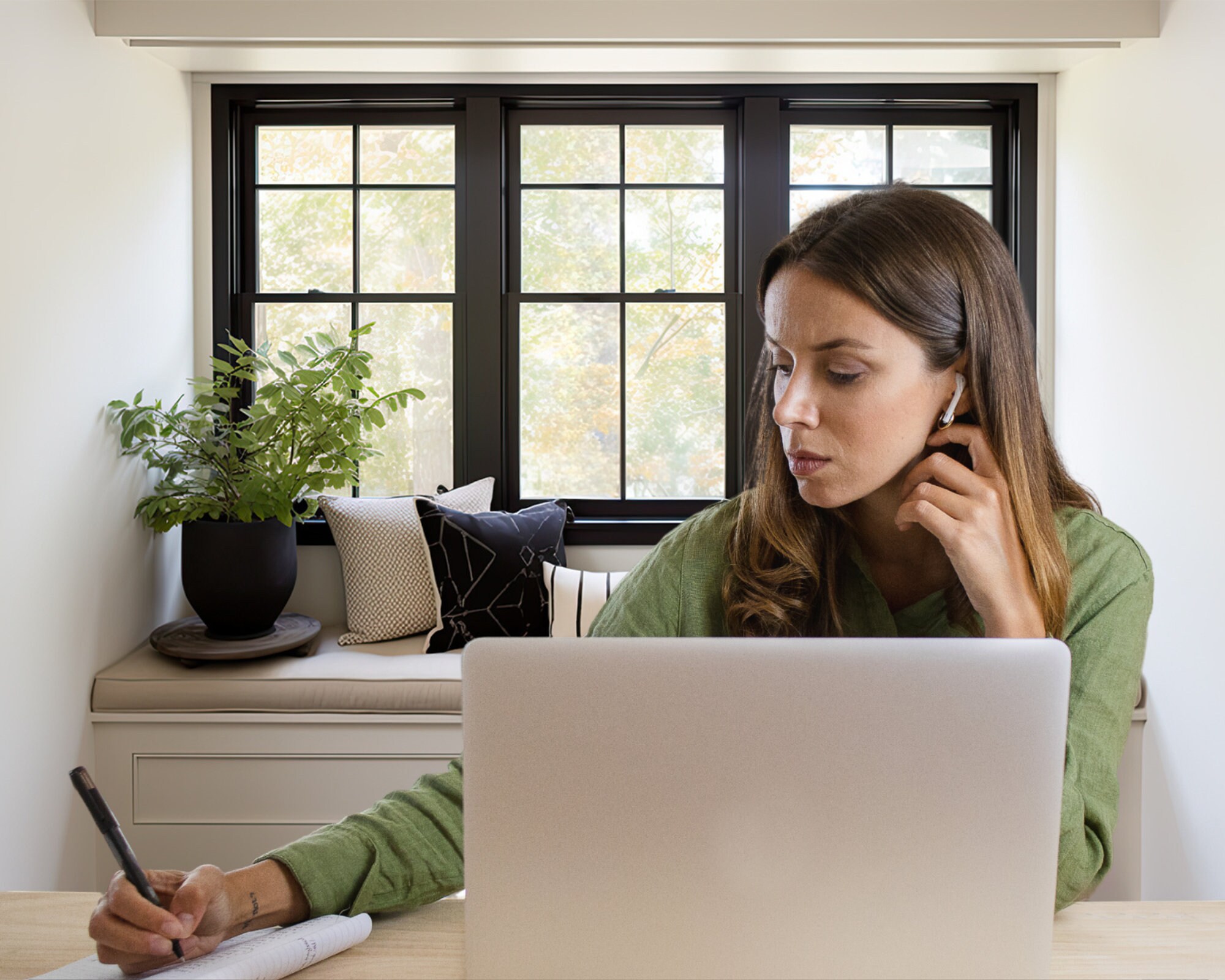 Zoom Office Window Backdrop, Virtual Backdrop, Webex, Professional ...