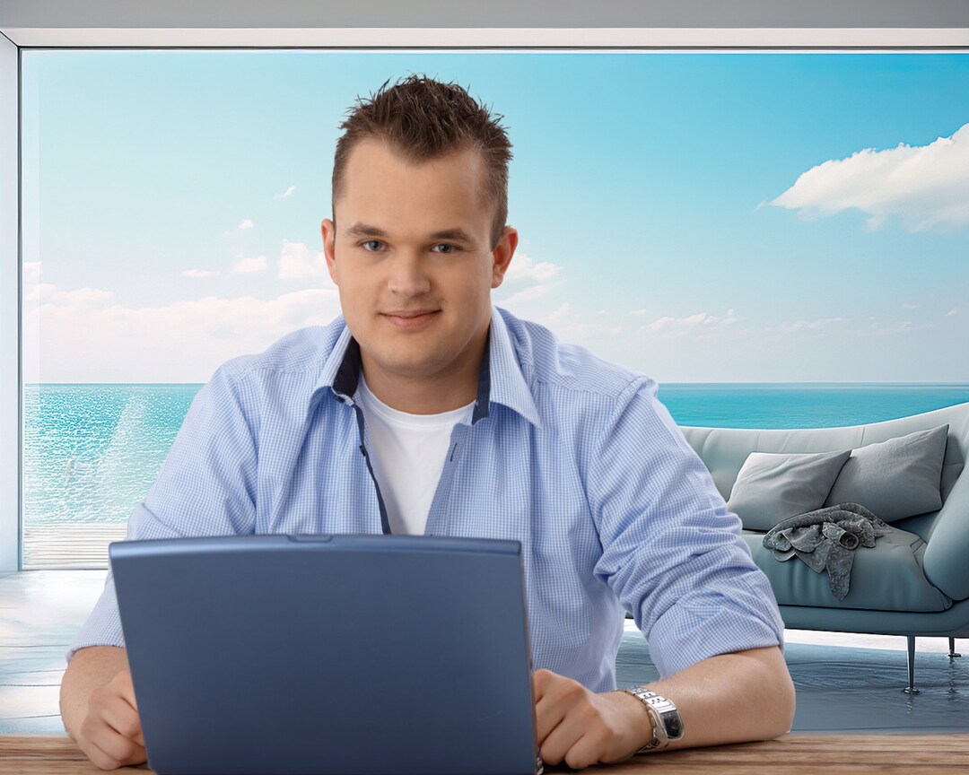 Zoom Window Background, Zoom Background, Ocean Office Background ...