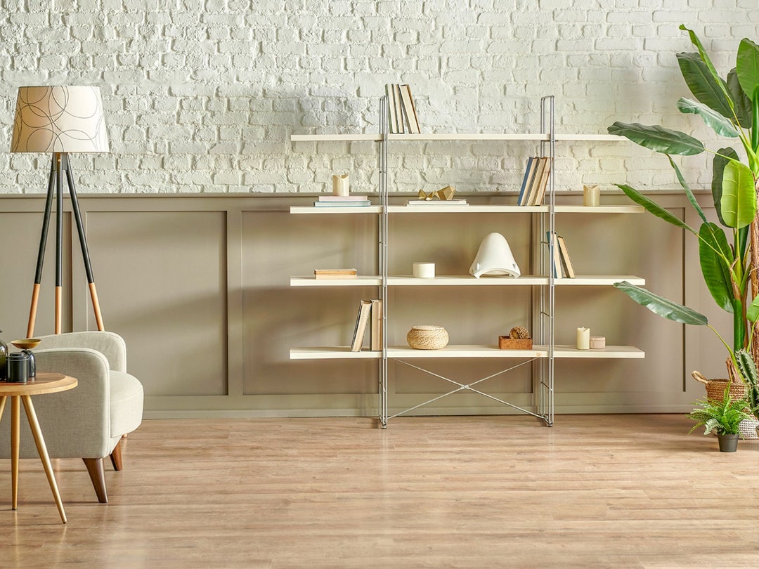 Bookcase Backdrop Teams Meeting Background Streaming - Etsy