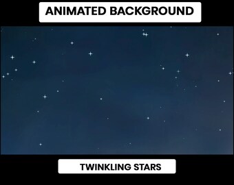 Animated Virtual Background Magical Twitch Overlay Looped Vtuber ...