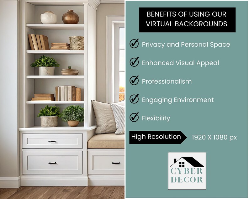 Zoom Video Call Virtual Background Home Office Virtual Meeting ...