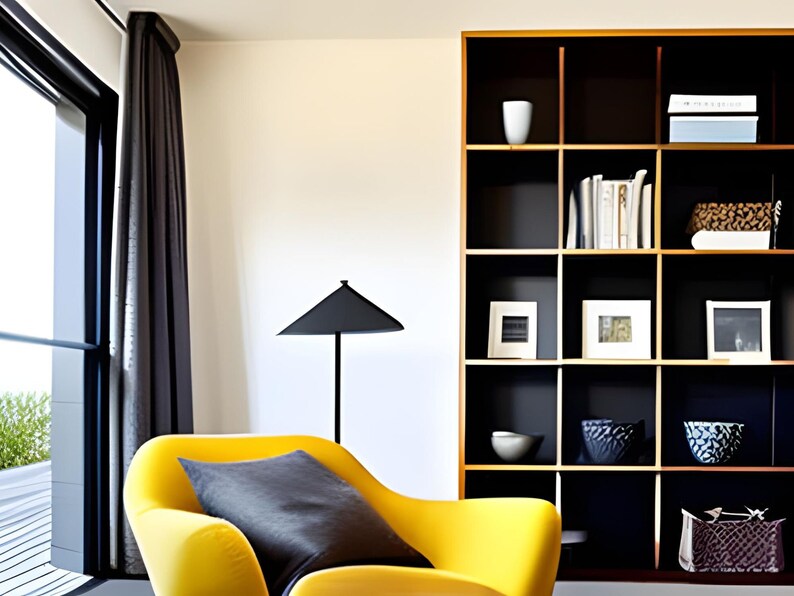 Zoom Background Home Office Backdrop Home Office Virtual - Etsy