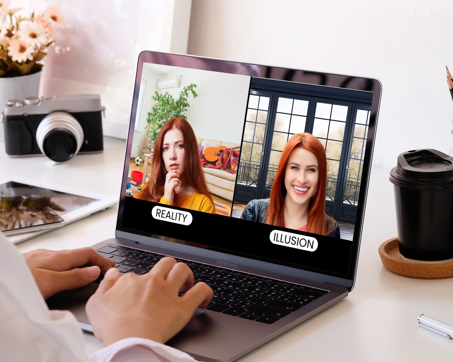 Window Zoom Virtual Work From Home, Zoom Home Office Virtual Backdrop ...