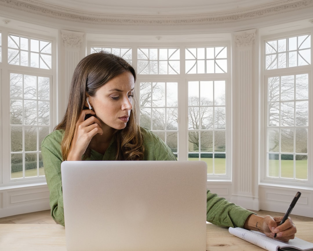 Window Background for Zoom, Zoom Home Office Modern Professional ...