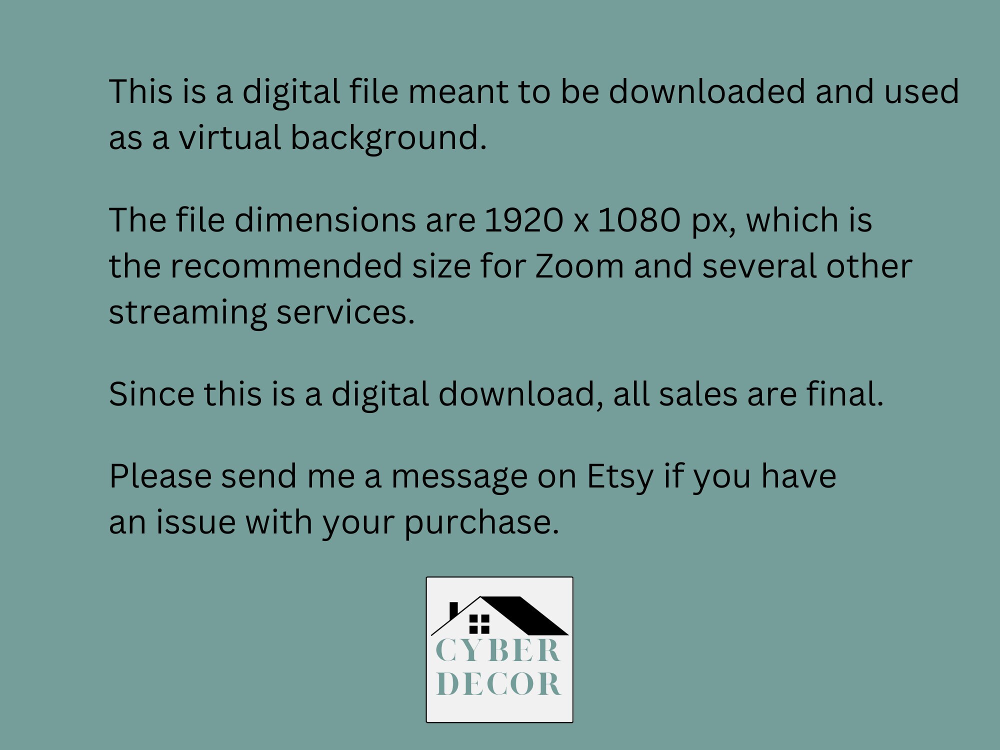 Zoom Background Botanical, Garden Backdrop, Zoom Work From Home Decor ...