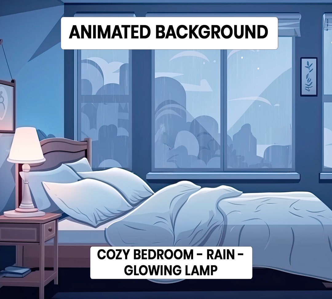 Vtuber Animated Virtual Background Magical Twitch Overlay Looped Vtuber ...