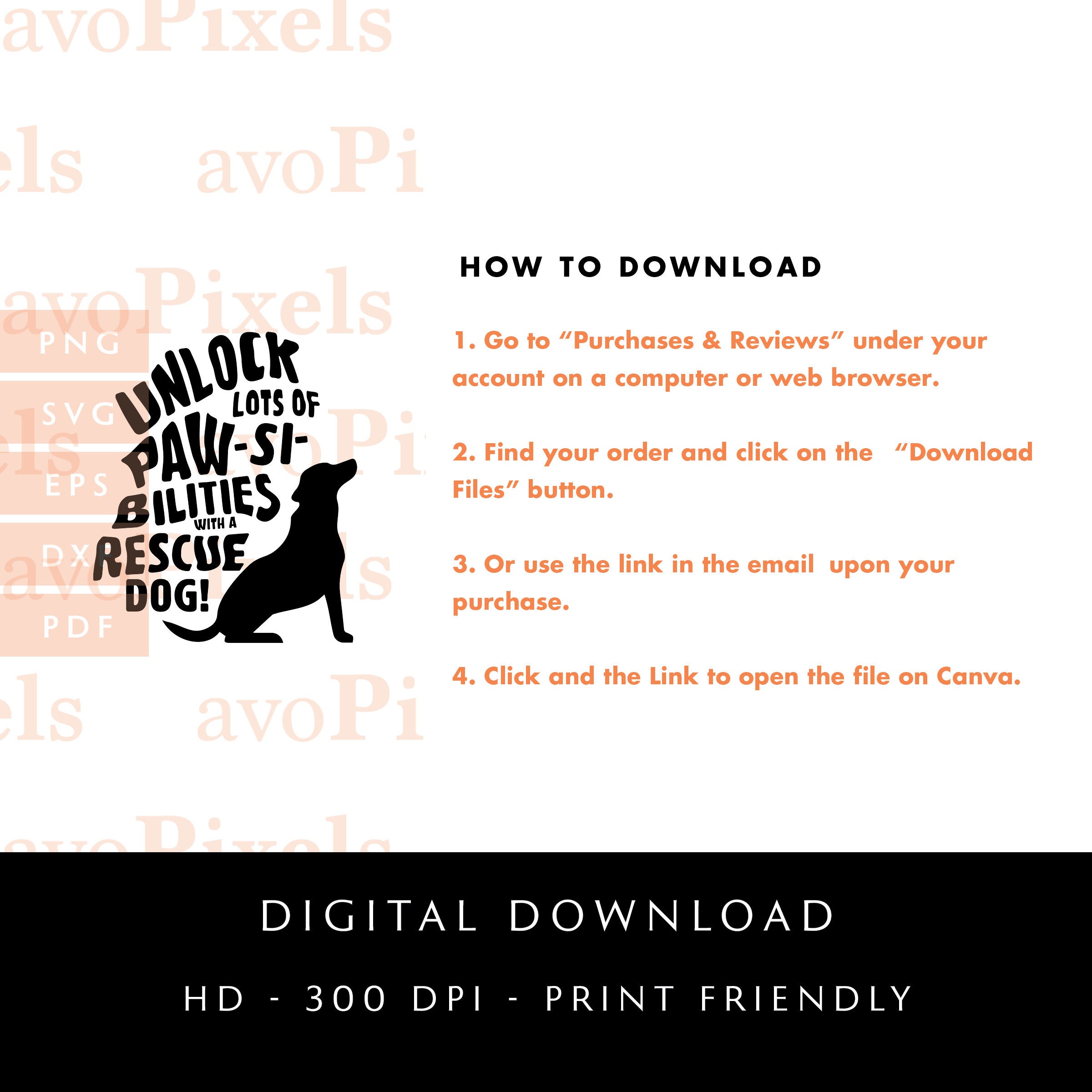 Rescue Dogs Slogans Png Svg-design for Prints, Dog Lover Svg, Animal ...