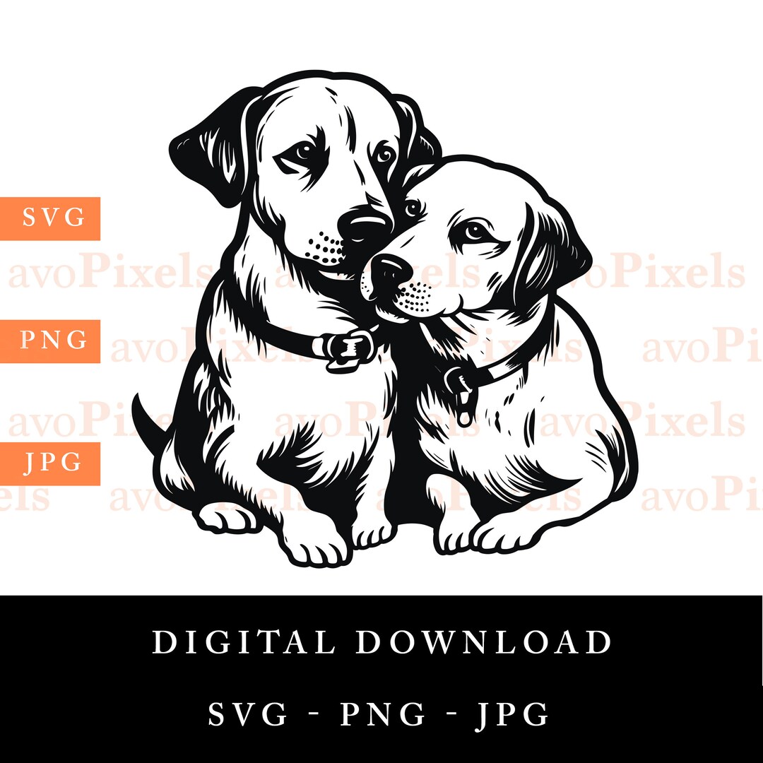 Labrador Dog Svg,dog Svg, Labrador, Cute Dog Svg for Crafts and Design ...