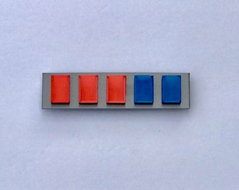 Imperial Rank Badge - Captain - Star Wars Officer Costume - Push Button ...