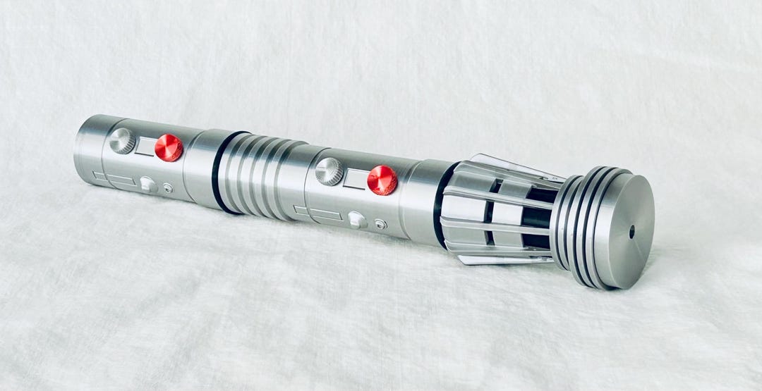 Darth Maul TPM "the Phantom Menace" Lightsaber 1st Half - Etsy