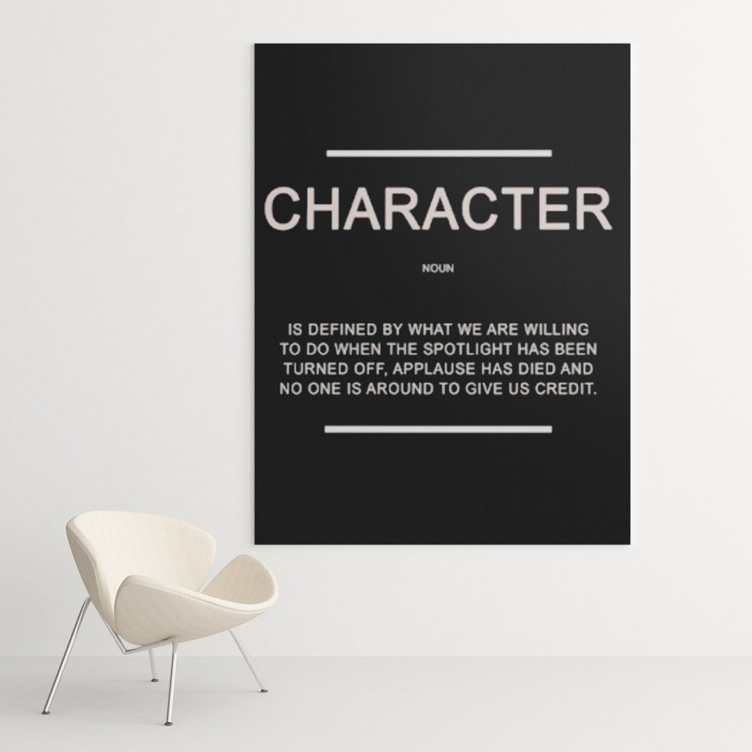 Character Definition Poster Or Canvas Motivational Quotes Etsy character-definition-poster-or-canvas-motivational-quotes-etsy