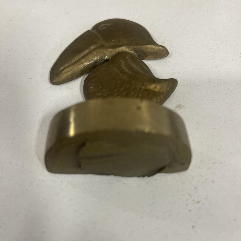 Antique KU Solid Bronze Jayhawk Bird Kansas University Desk ART ...
