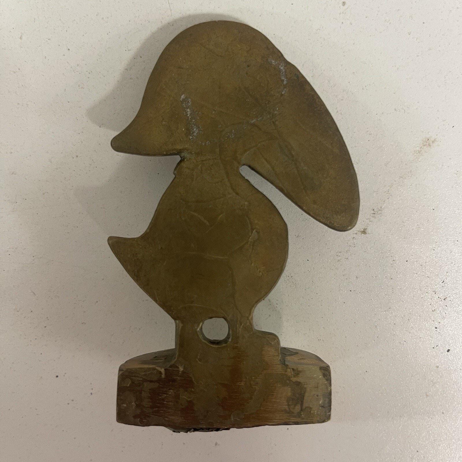 Antique KU Solid Bronze Jayhawk Bird Kansas University Desk ART ...
