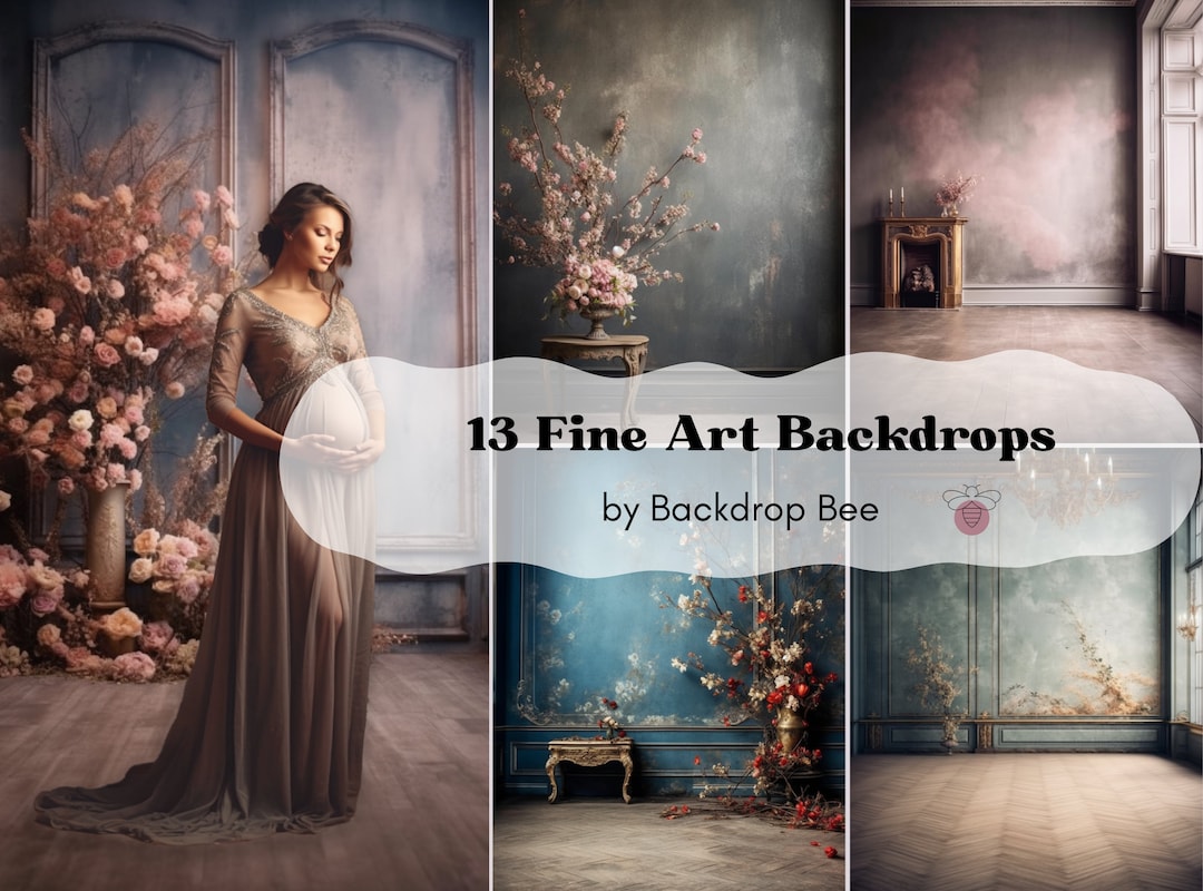 13 Fine Arts Textured Digital Backdrops, Maternity Boudoir Digital ...
