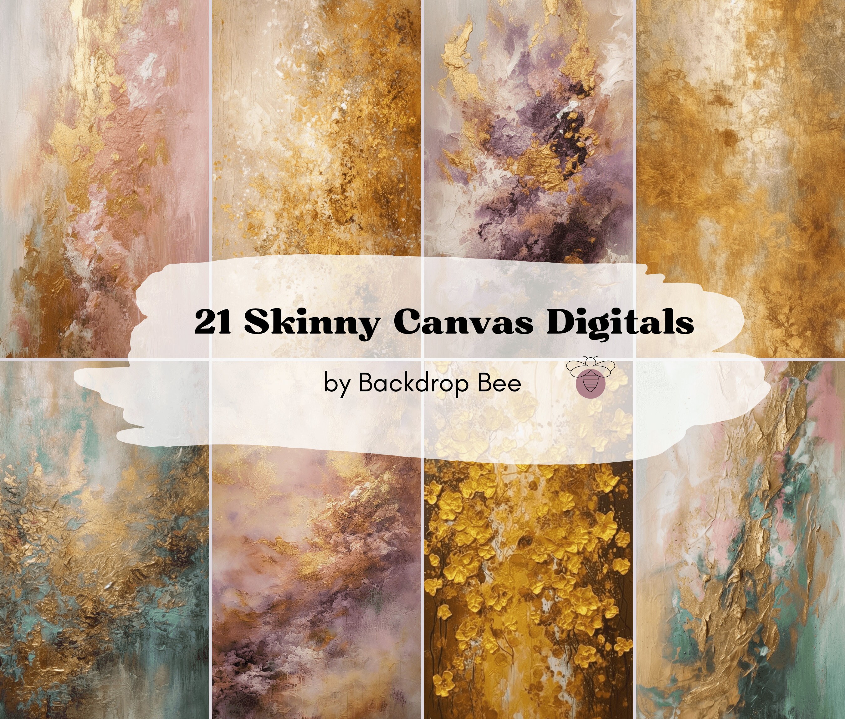 21 Skinny Canvas Digital Backdrops, Bundle Maternity Backdrop Overlays ...