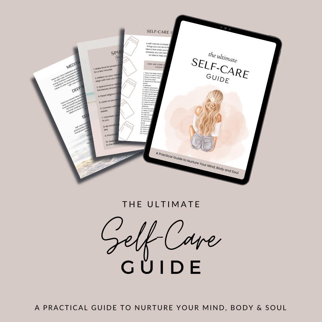 Ultimate Self-care Guide - Ebook - Etsy