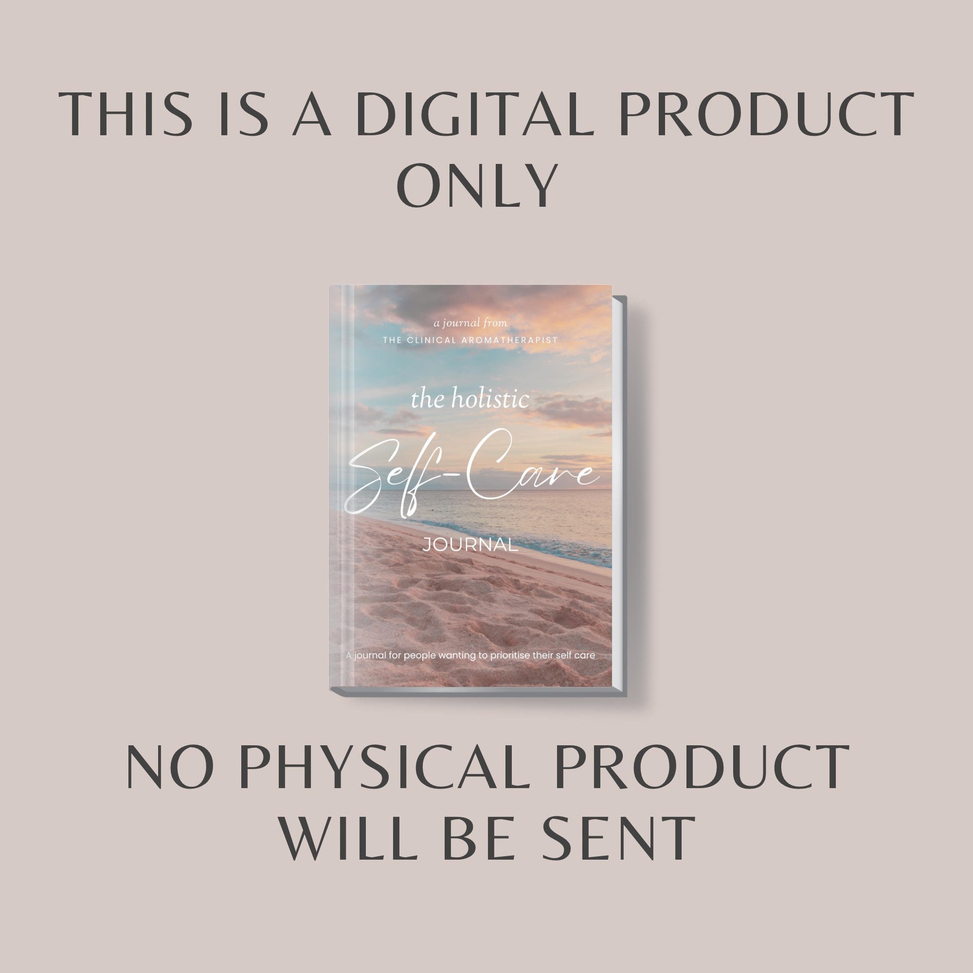 Holistic Self-care Journal - Etsy