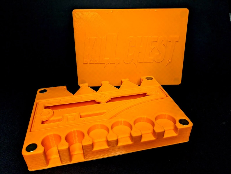 The Kill Chest, Wargaming Dice and Token Storage, With Measuring Gauge ...