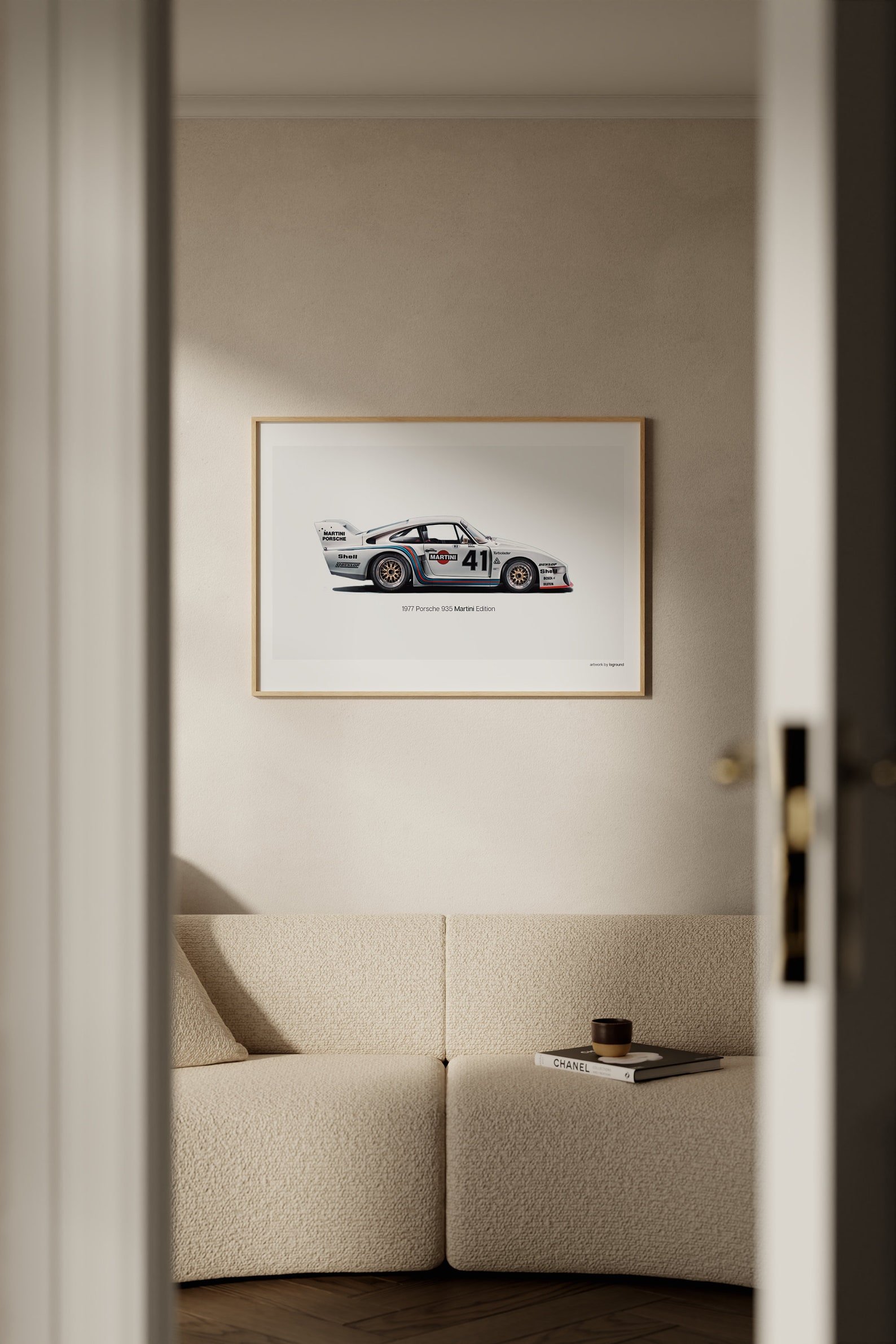 Porsche 935 Digital Print, Porsche Wall Art, Porsche Print, Porsche ...