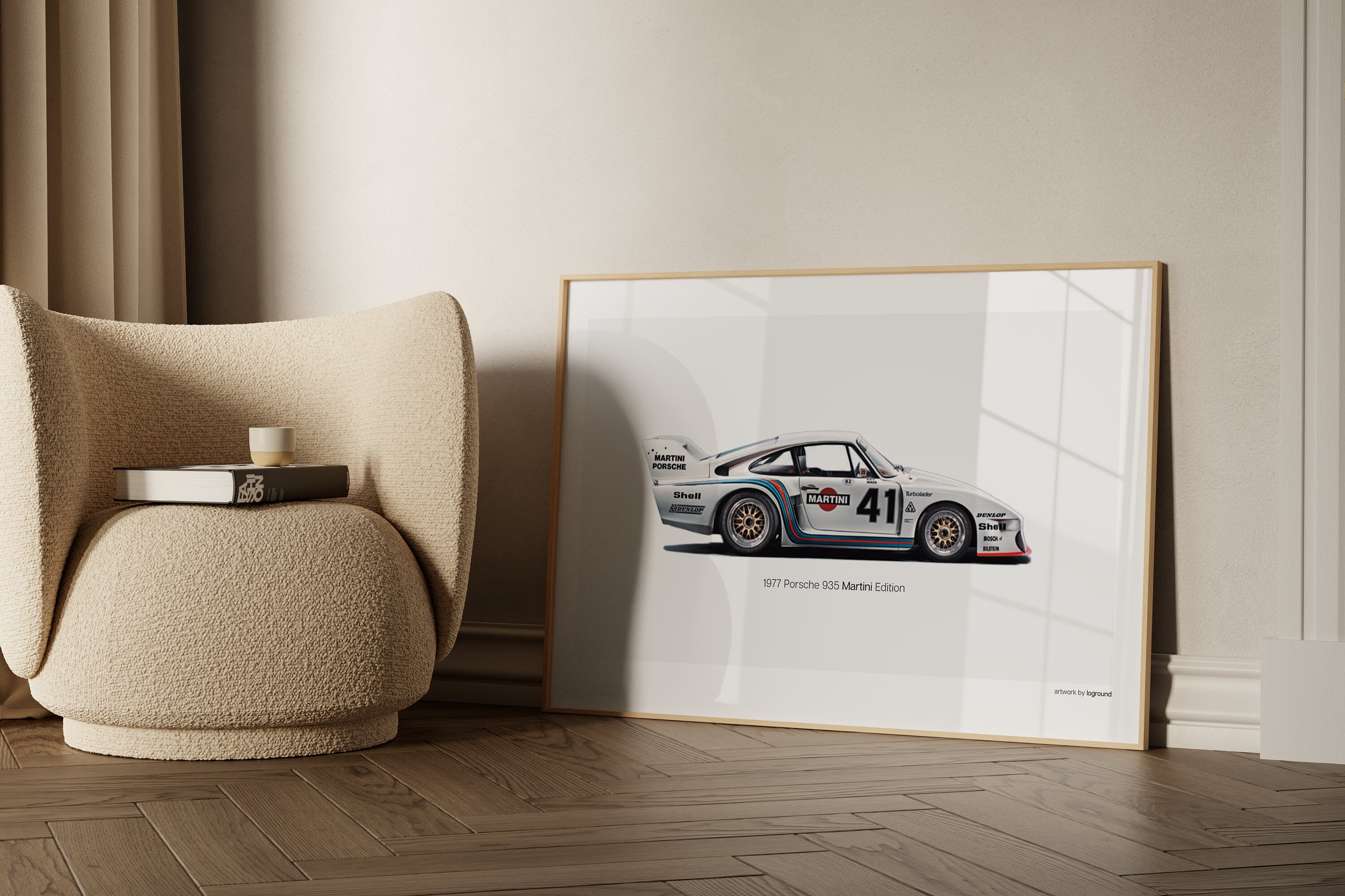 Porsche 935 Digital Print, Porsche Wall Art, Porsche Print, Porsche ...