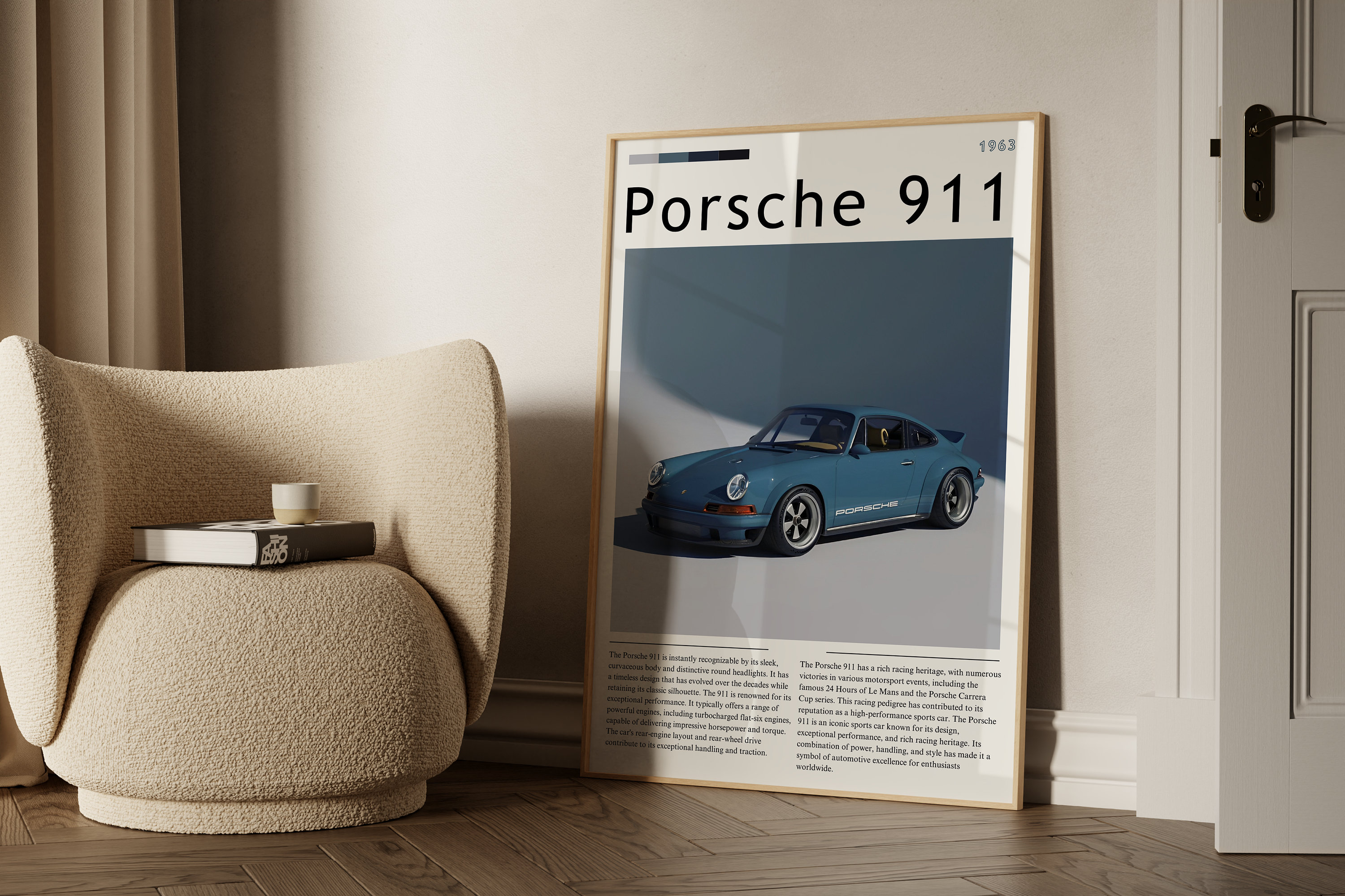 Porsche 911 Digital Print, Porsche 911 Poster, Porsche 911 Print ...