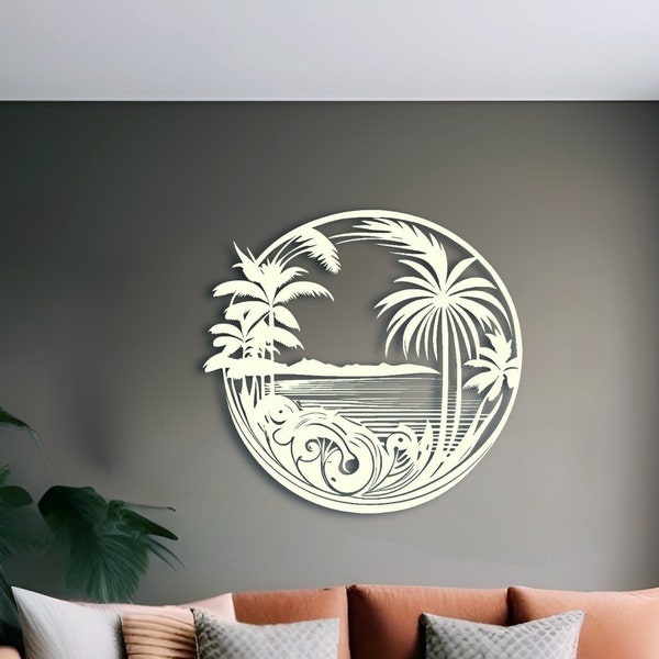 Tropical Wall Decor - Etsy