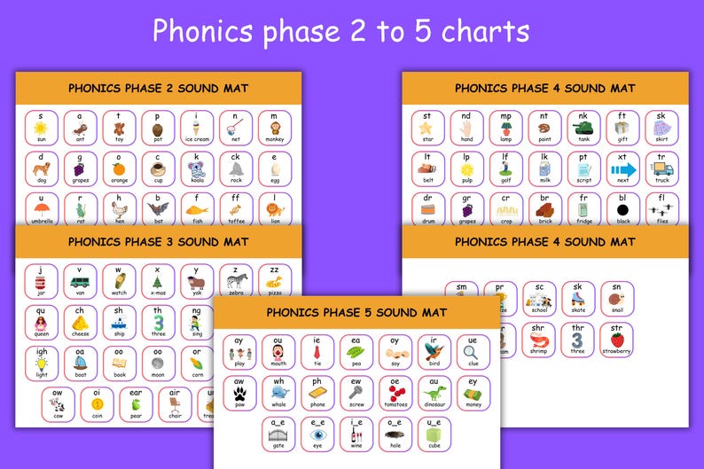 Phonics Binder Set | Reading Intervention, Charts & Worksheets (digital ...