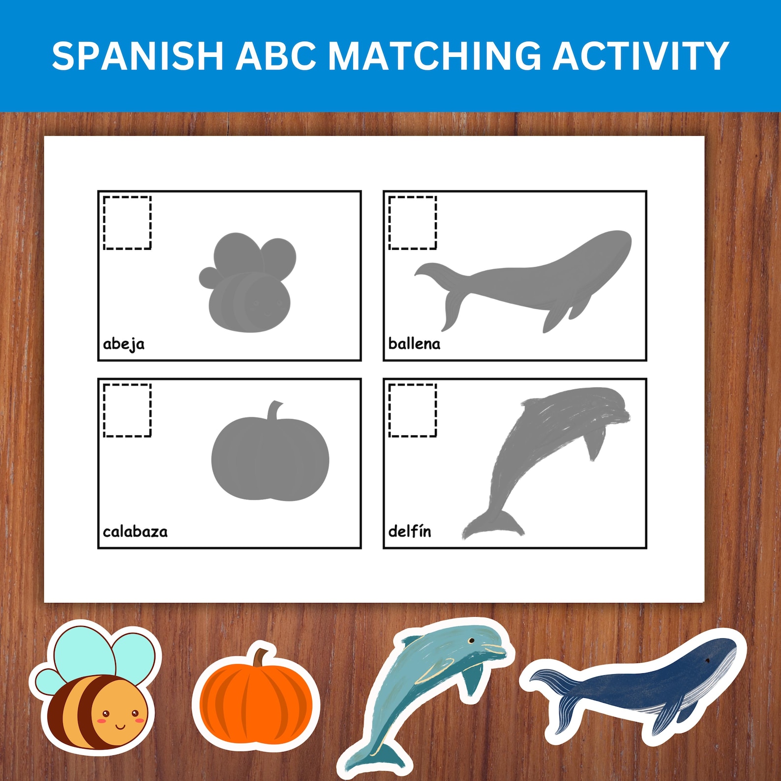Spanish ABC Activity Alphabets Letters Busy Book | 11 Pages 7 Activity ...
