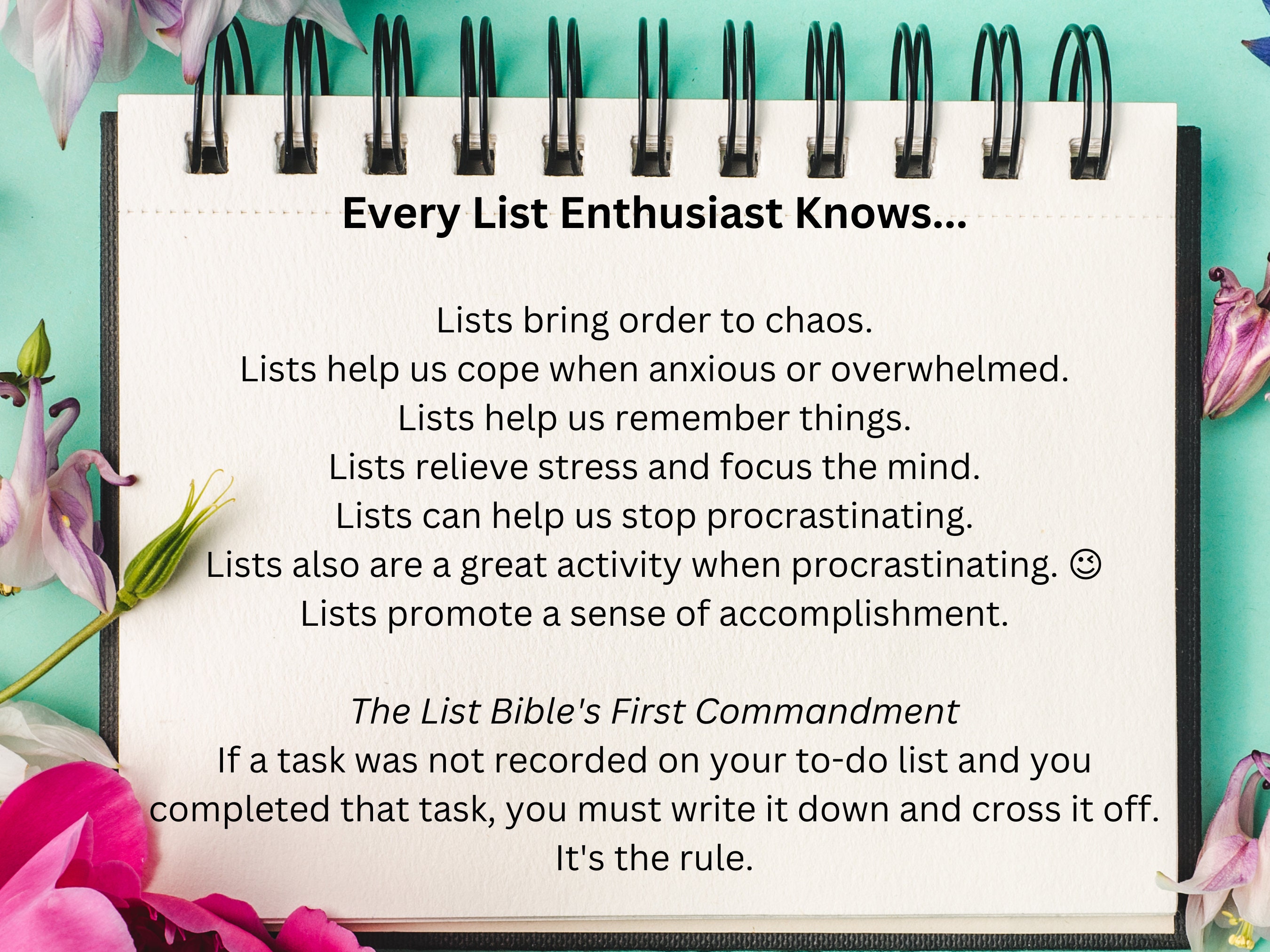 40 Awesome List Templates for the List Enthusiast - Organization ...