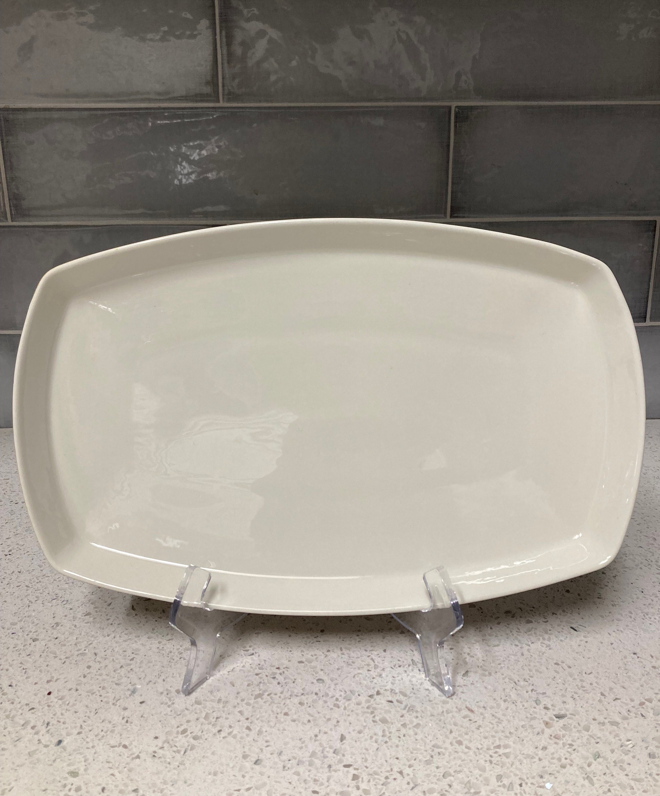 VTG Franciscan Discovery Topaz Pattern Large Platter - Etsy
