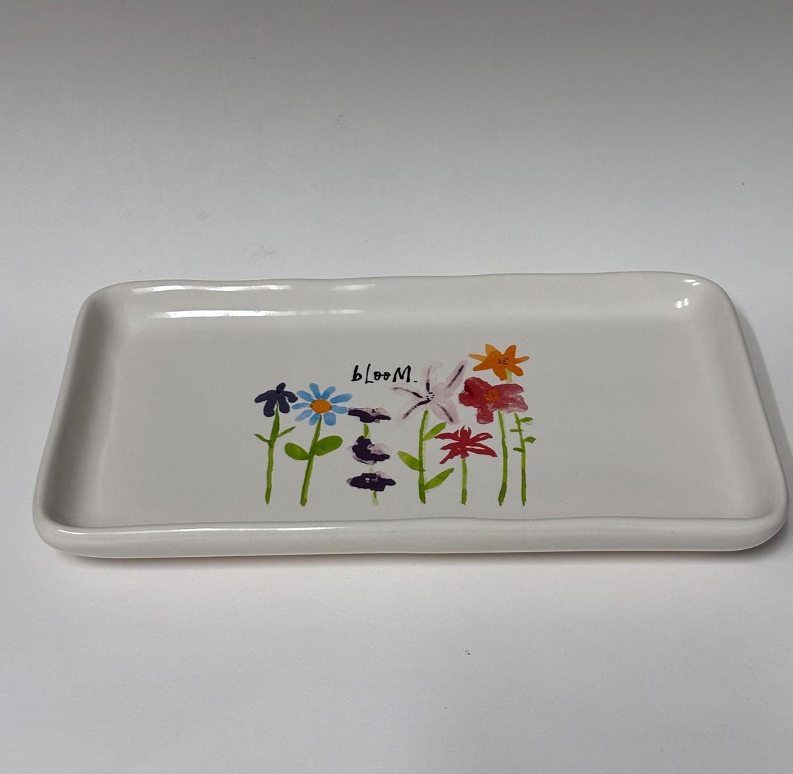 Rae Dunn Artisan Collection Spring Bloom Tray - Etsy