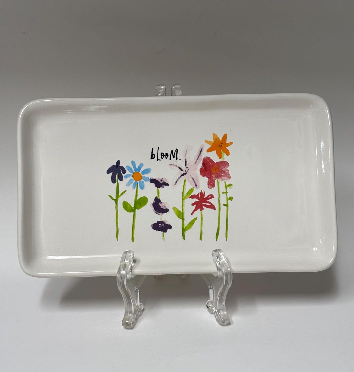 Rae Dunn Artisan Collection Spring Bloom Tray - Etsy