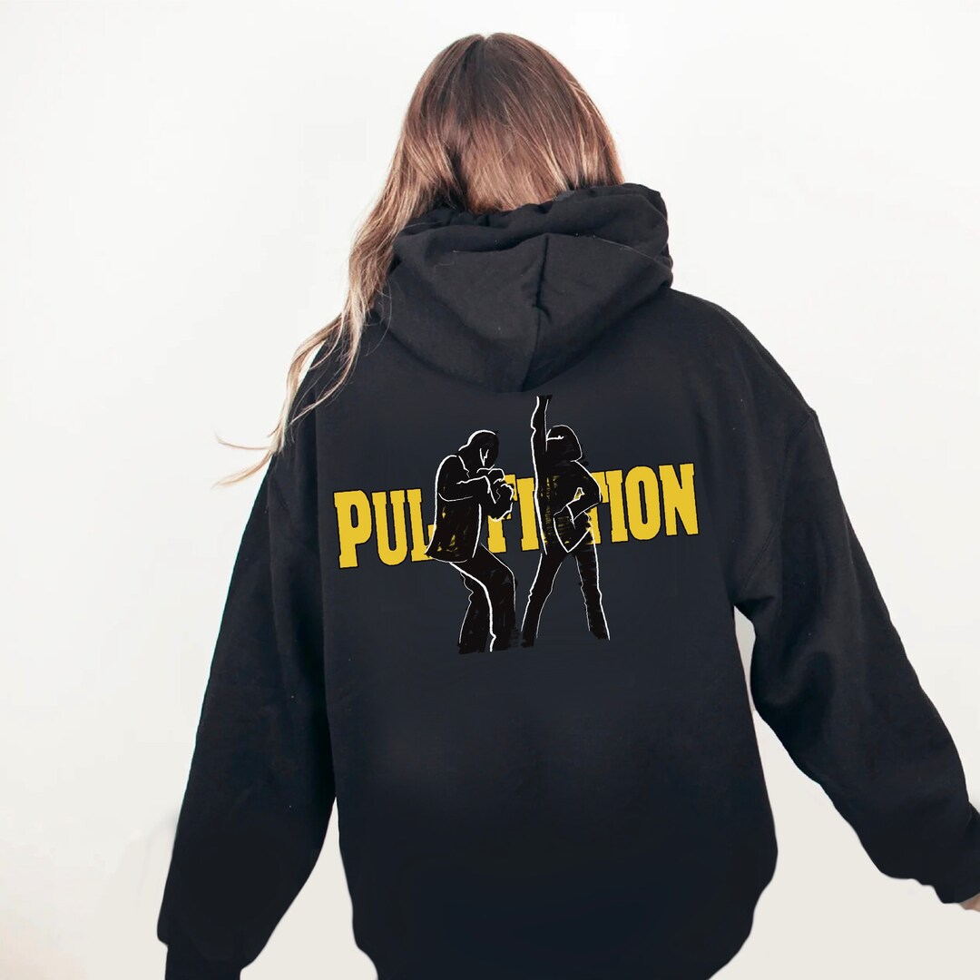 Pulp Fiction Hoodie Simple Edition Oversized Hoodie Unisex - Etsy