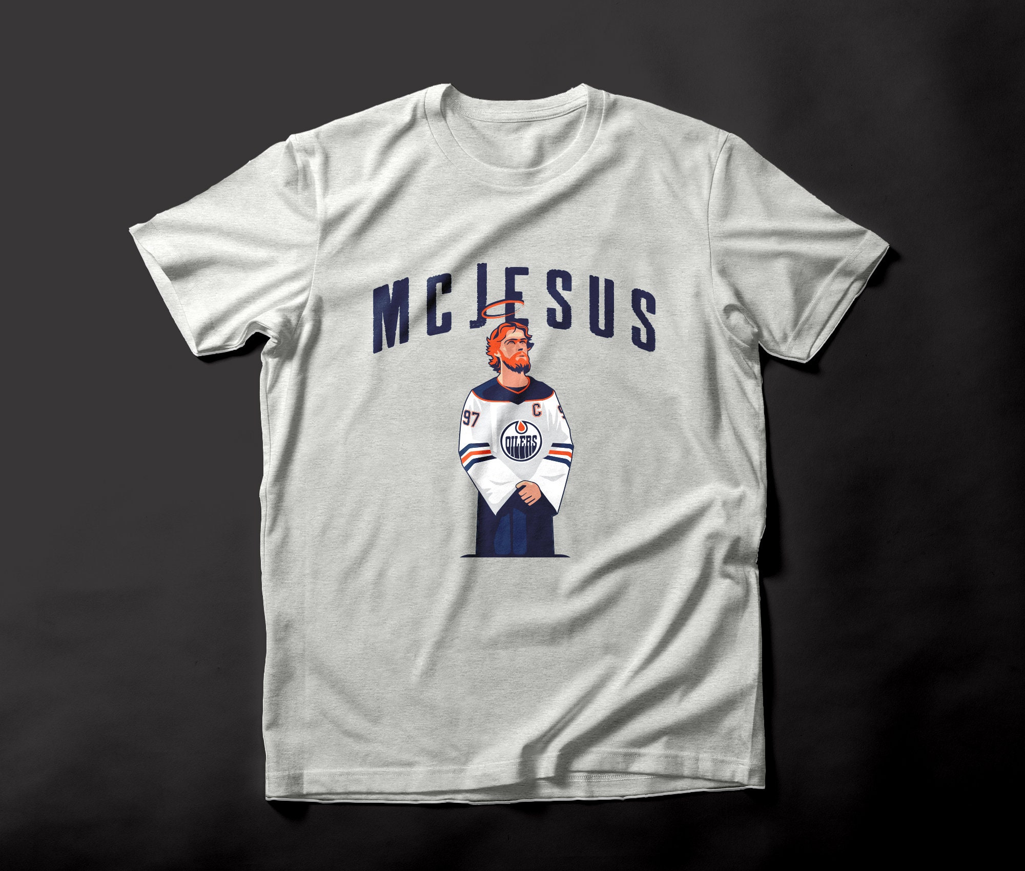 Connor Mcdavid Connor Mcjesus Tee - Etsy