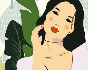 Digital Illustration of the Grin/ Printable Item/ Digitable Item - Etsy