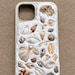 Natural Tones: Handmade Shell Cell Phone Case / Seashell Cell Phone ...