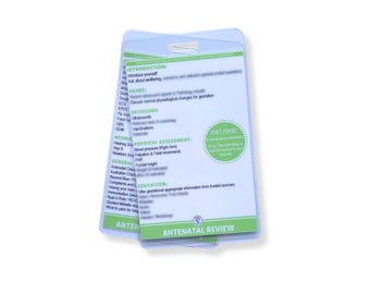 Fetal Position Wheel Tool Midwifery Reference Card, Badge Card, Student ...