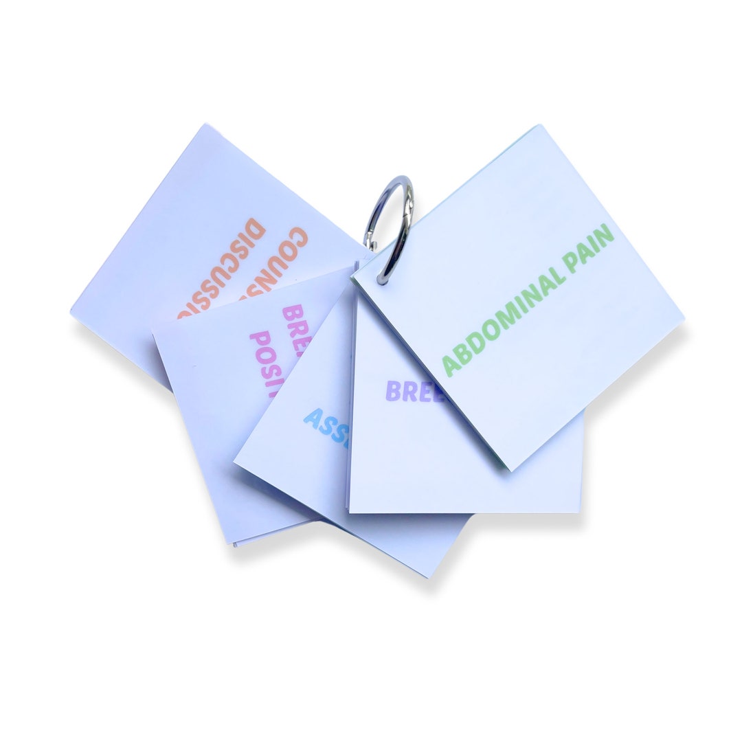 Midwifery Revision Mnemonic Cards Student Midwife Revision, Midwifery ...