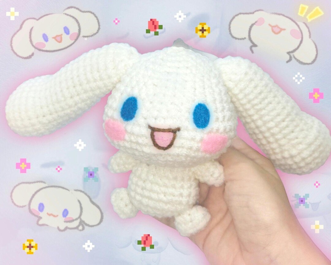 Kawaii Crochet Cinnamon Puppy Plushie - Cute Handmade Accesory - Etsy