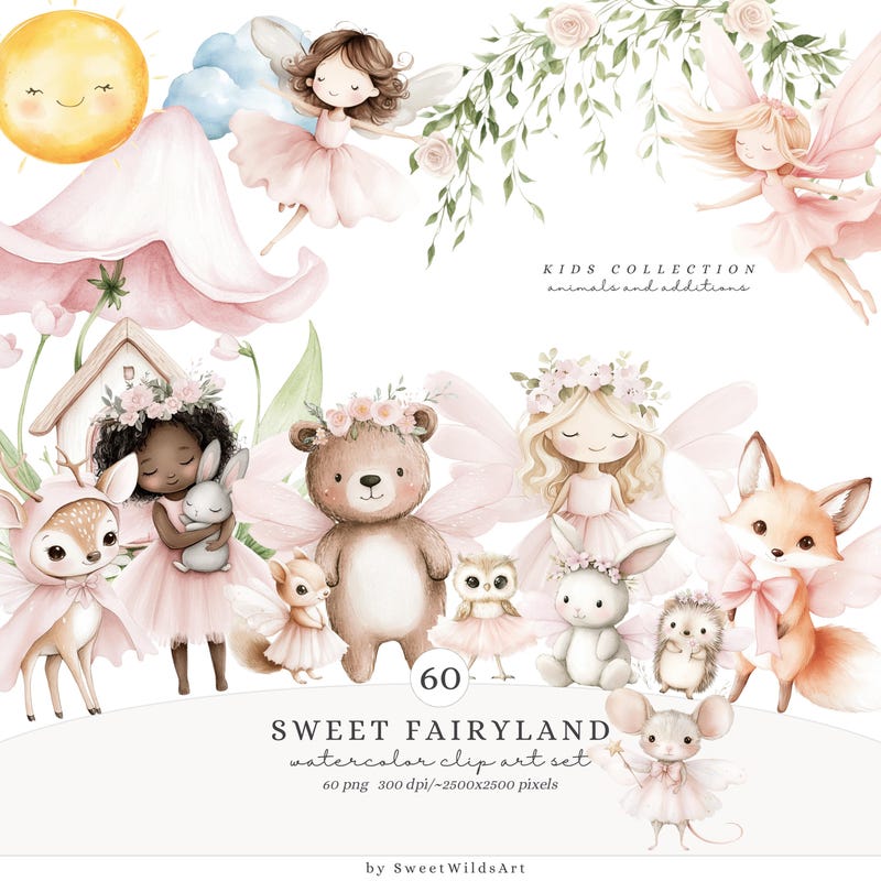 Fairy Unicorn Art Clip - Etsy