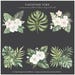 Watercolor Vacation Vibe Floral Arrangements Clipart, Summer Tropical ...